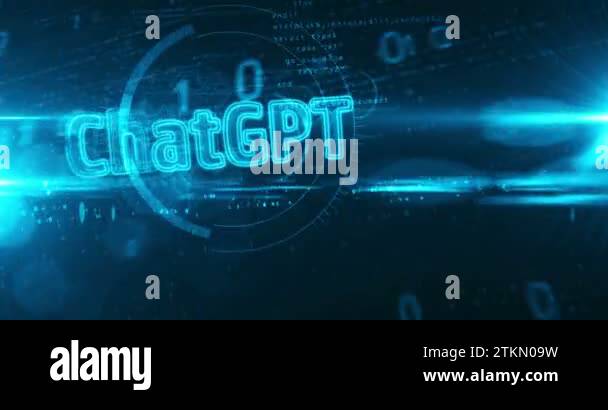 ChatGPT neon sign concept, open ai chat gpt bot and artificial ...