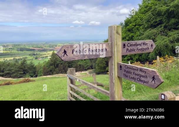 Cleveland way sign Stock Videos & Footage - HD and 4K Video Clips - Alamy