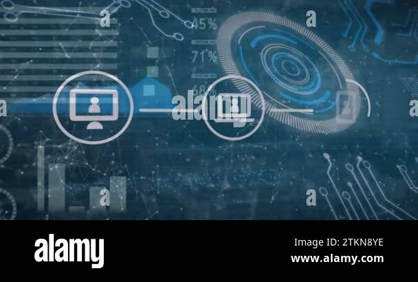 Business flow chart computer screen Stock Videos & Footage - HD and 4K ...