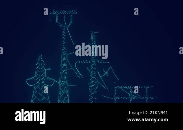 high voltage electricity power grid transmission generating electricity ...