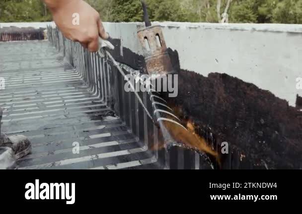 Bitumen roofing system Stock Videos & Footage - HD and 4K Video Clips ...