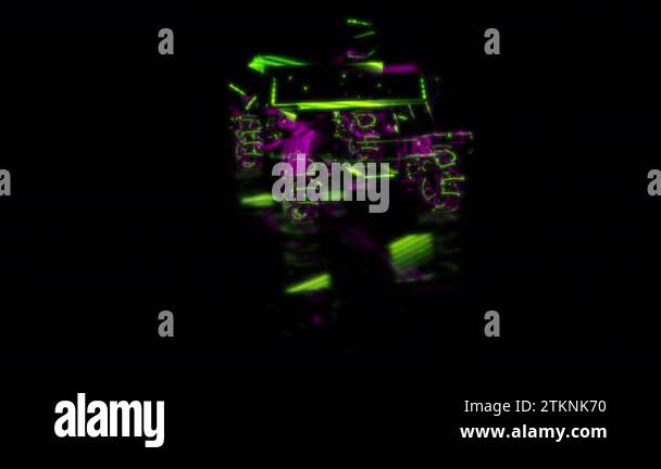 Futuristic technology concept, 3D model suv miltary vechical truck car ...