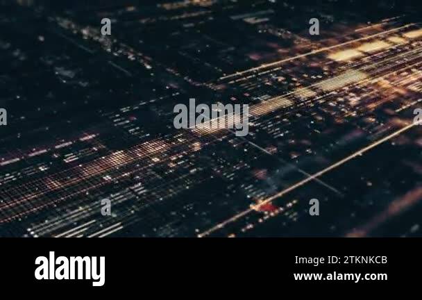 Advanced data matrix simulation UI with cutting-edge digital ...