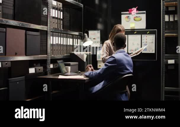 Police officers conduct thorough investigations and review evidence ...