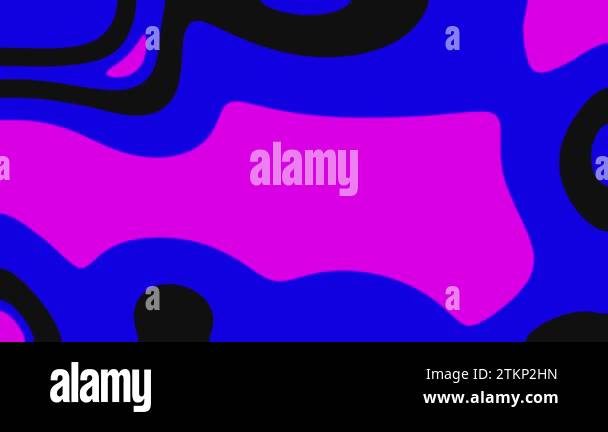 Posterize ink mixture animation background. 4k resolution 2D backdrop ...