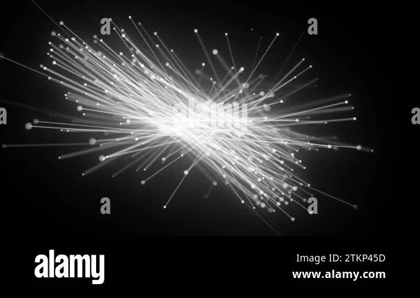 Abstract Sticks And Particles Background Slow Motion/ 4k animation of ...