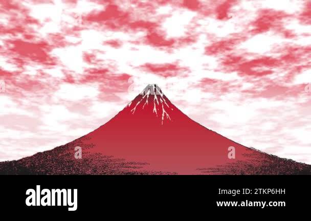 Hokusai red fuji Stock Videos & Footage - HD and 4K Video Clips - Alamy