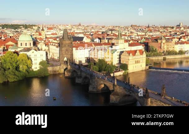 Prague Old Town in Czech Republic with Famous Sightseeing Places in ...