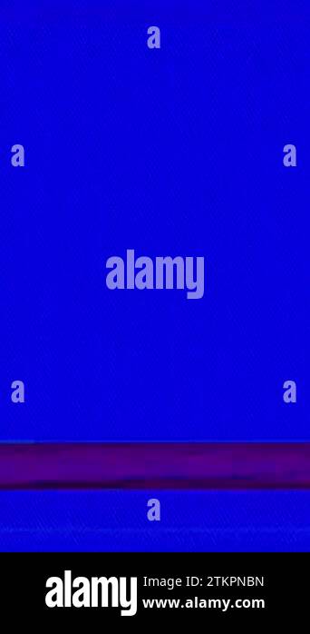 Vertical video. Digital glitch distortion noise. Transition flicker ...