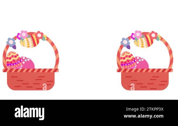 Gift box spinning animation on black background.3D gift box rotation ...