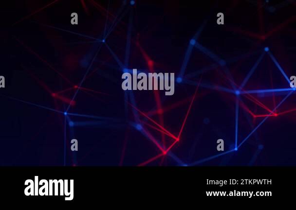 Network Connection Structure Big Data Connecting Points And Lines Abstract Technology