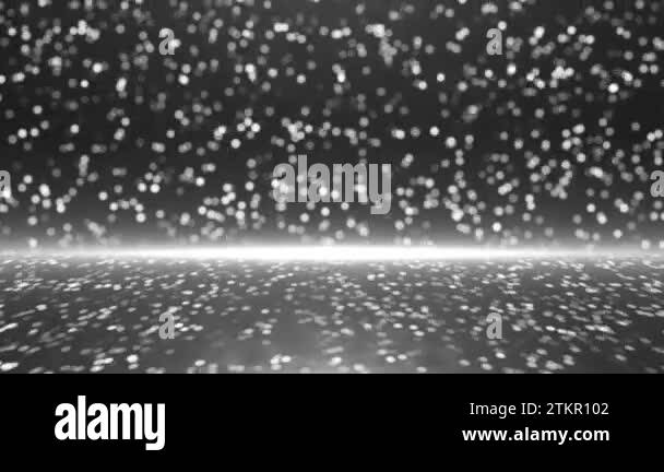 Animated 3d Beautiful White glitter particles falling and flickering ...