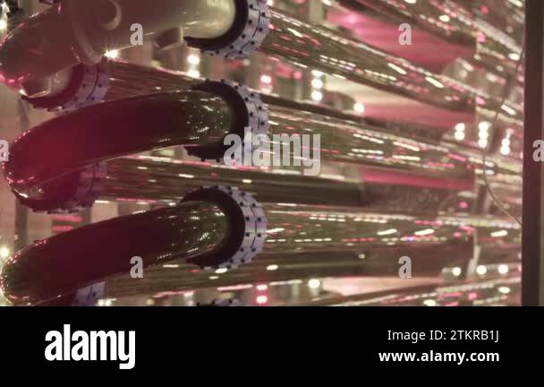 Algae reactor science tubular, research pipe hose modern laboratory ...