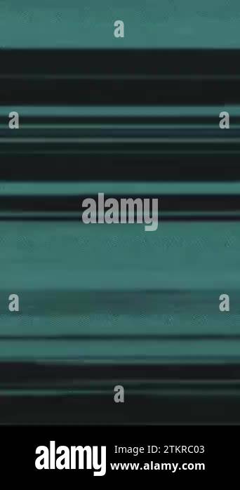 Vertical video. VHS noise analog glitch. Damaged VCR tape. Blue black ...
