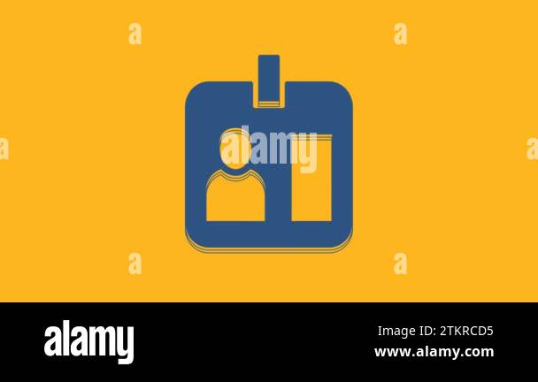 Identification concept id card icon Stock Videos & Footage - HD and 4K ...