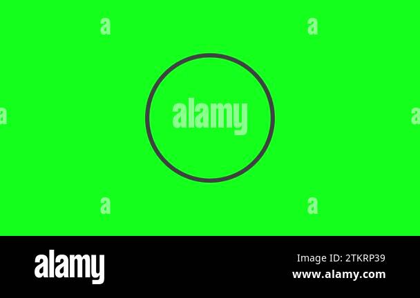 Animated Disk With Green Screen, Can be used for loading screen ...