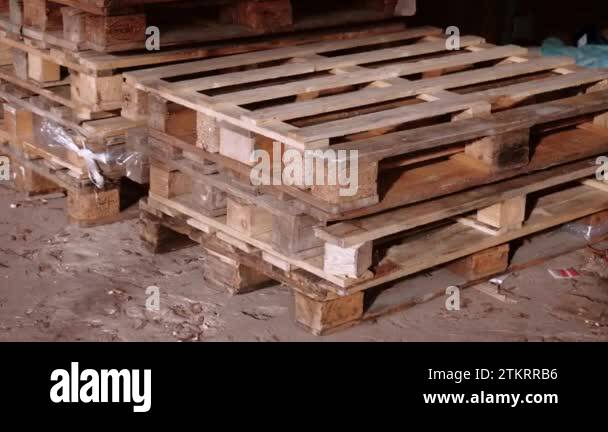 Pallet rack warehouse, logistics center. Huge, large modern warehouse ...