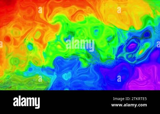 Abstract liquid twisted 3d colorful Stock Videos & Footage - HD and 4K ...