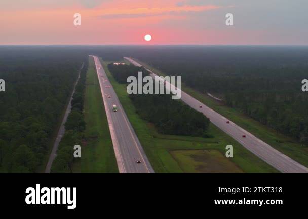 Congested highway with trucks and cars Stock Videos & Footage - HD and ...