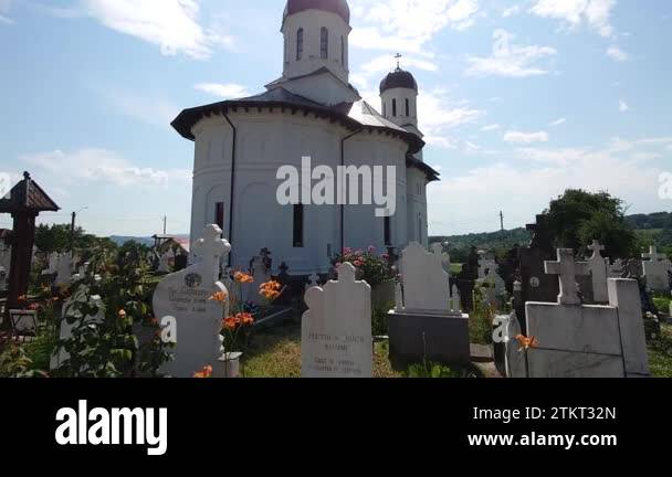 The wall church in city of Novaci,is an Orthodox Christian church built ...
