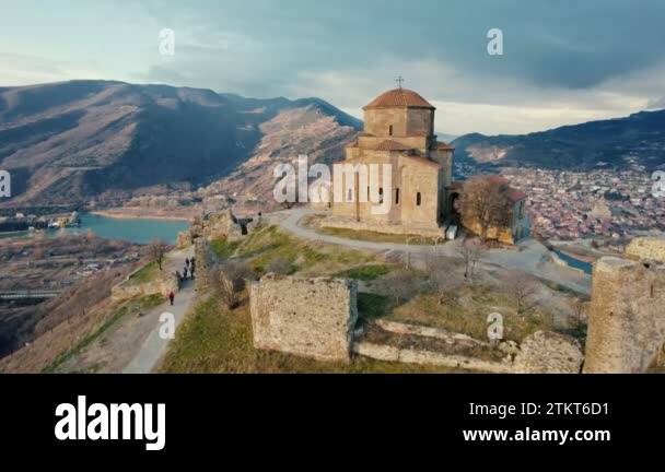 Jvari Monastery is a sixth-century Georgian Orthodox monastery near ...