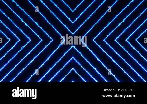 Abstract line glowing animation 4k. Neon light glowing line animation ...