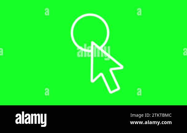 Animated failure white line icon. Cancel operation. Forbidden action. Loop HD video with chroma ...