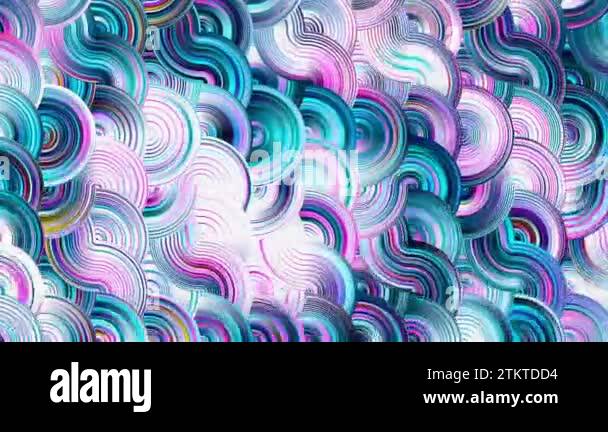 Abstract swirl brush stroke wave mosaic. Modern background illustration ...