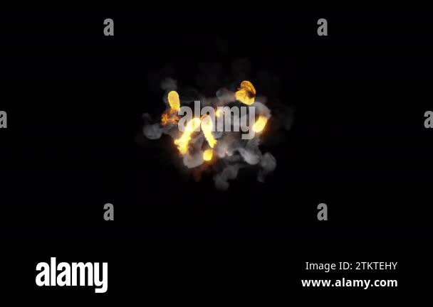 Fireballs flying along a complex trajectory. Bright magical meteors ...