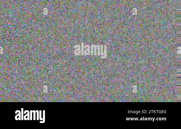 Tv static colour Stock Videos & Footage - HD and 4K Video Clips - Alamy