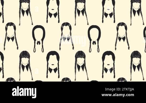 Wednesday addams art Stock Videos & Footage - HD and 4K Video Clips - Alamy