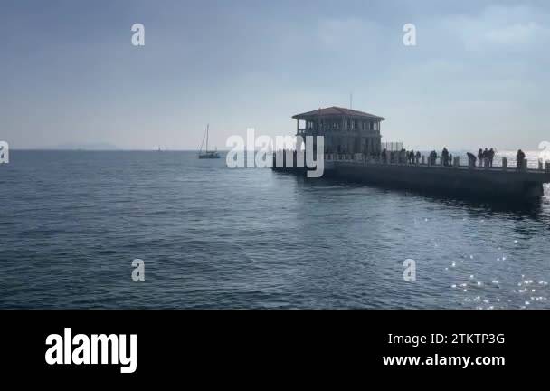 Moda,istanbul,Turkey.October 15,2023.Moda pier. Traces of Time in the ...