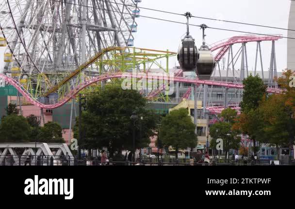 Roller coasters, rotating Ferris wheels, and gondolas in the Gulf ...