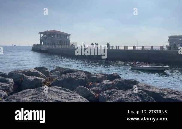 Moda,istanbul,Turkey.October 15,2023.Moda pier. Traces of Time in the ...