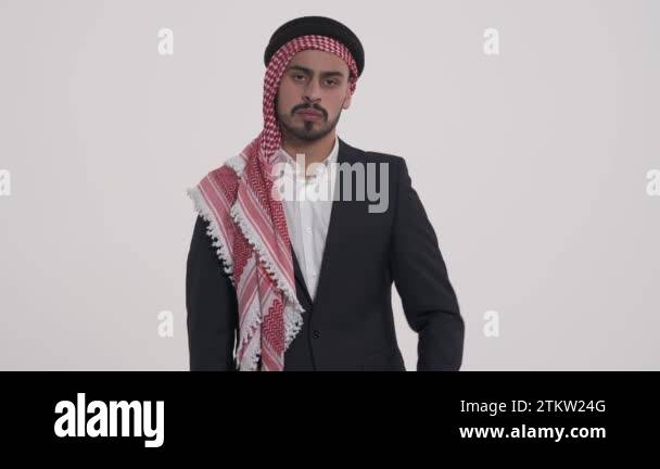 Young arab man keffiyeh and suit Stock Videos & Footage - HD and 4K ...