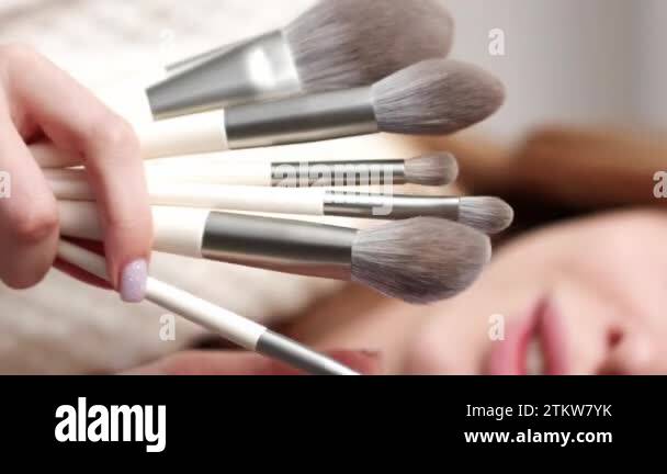 Cosmetic applicators Stock Videos & Footage - HD and 4K Video Clips - Alamy