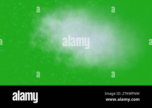 White smoke and dust particles green screen motion graphics Stock Video ...