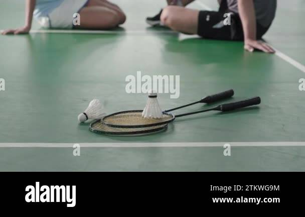 Badminton players on court Stock Videos & Footage - HD and 4K Video ...