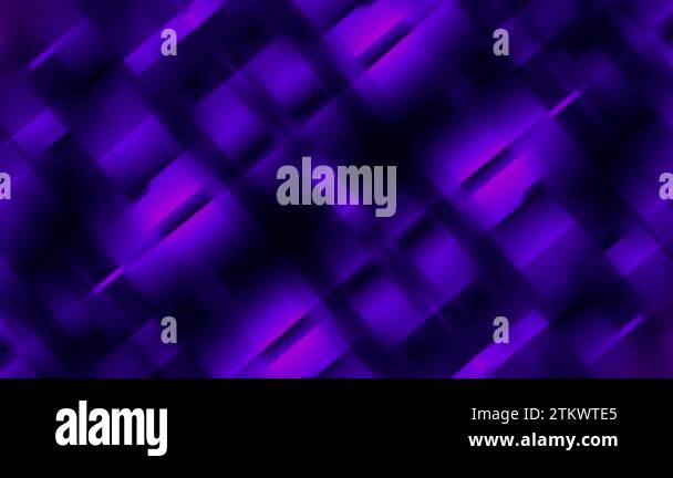 Symmetrical trendy neon color background with digital seamless loop animation of rectangular ...