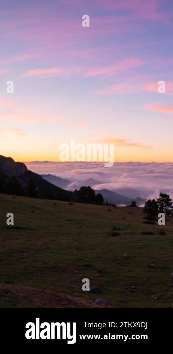 Coll de Pal, Bergueda, Girona, Spain. August 2022. Watch the ...