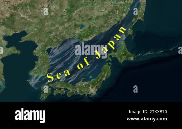 Sea of japan map Stock Videos & Footage - HD and 4K Video Clips - Alamy