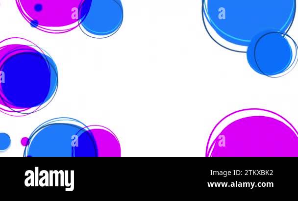 Ink droplets and strokes floating over a white background. 2D seamless ...