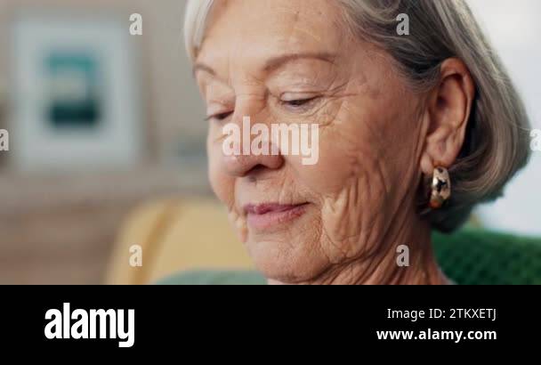 Senior woman, photo and memory in a retirement home with thinking and nostalgia. Elderly female ...