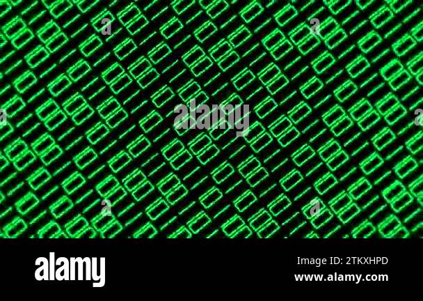 Computer Technology A Programming Language Ones And Zeros Background Green Electronic