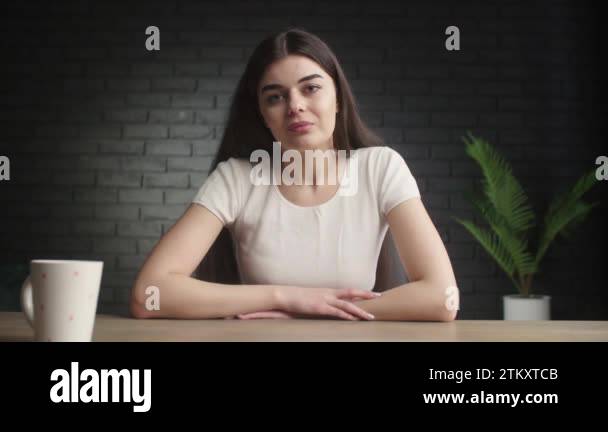 Young girl interview camera Stock Videos & Footage - HD and 4K Video ...