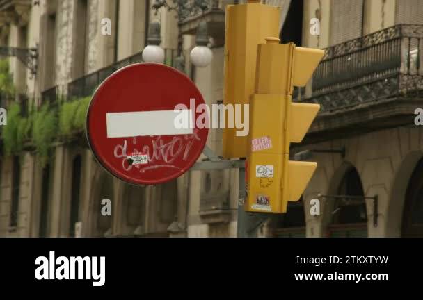 Sequence of arrows road signs in cities and urban places Stock Video ...
