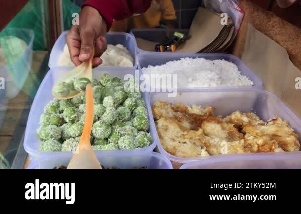 Klepon is Indonesian popular traditional snack, made from glutinous ...