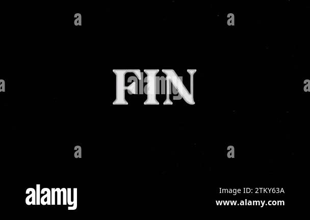 Movie fin screen Stock Videos & Footage - HD and 4K Video Clips - Alamy
