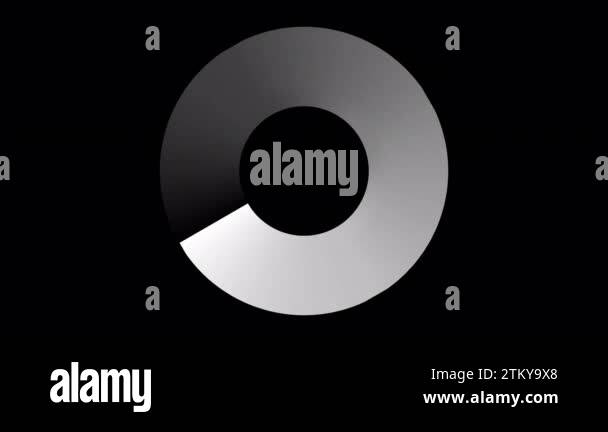 Loading Circle, Video. Loading Animation Icon on Transparent Background ...