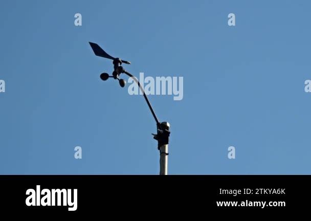 Cup type anemometer measures Stock Videos & Footage - HD and 4K Video ...